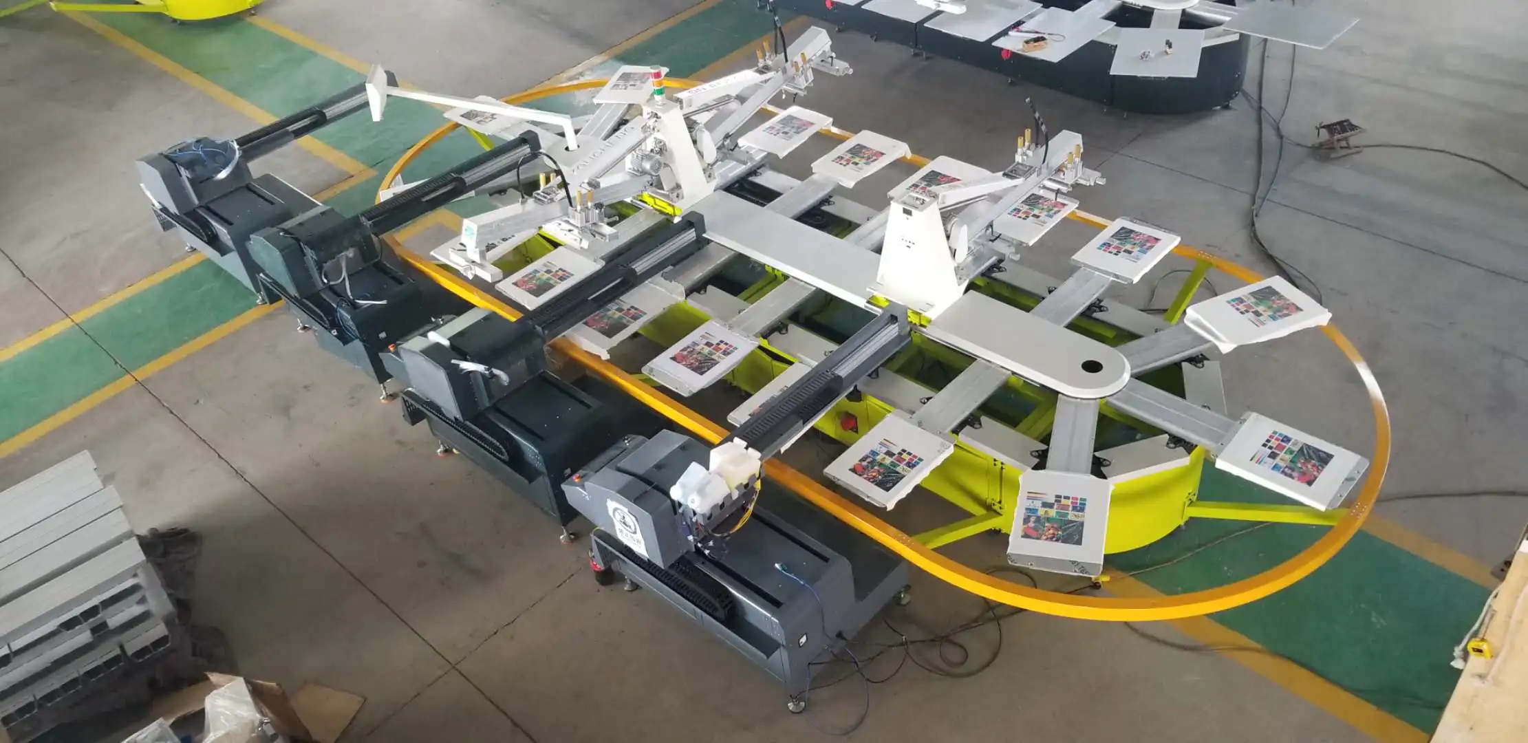 Best Price And Quality Oval Automatic Silk Screen Printing Machine For ...