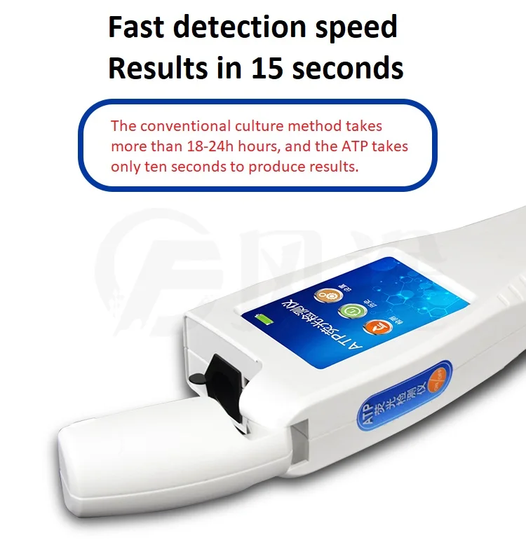 Touch Operation Handheld ATP Fluorescence Detector - Bacteria Detection ...