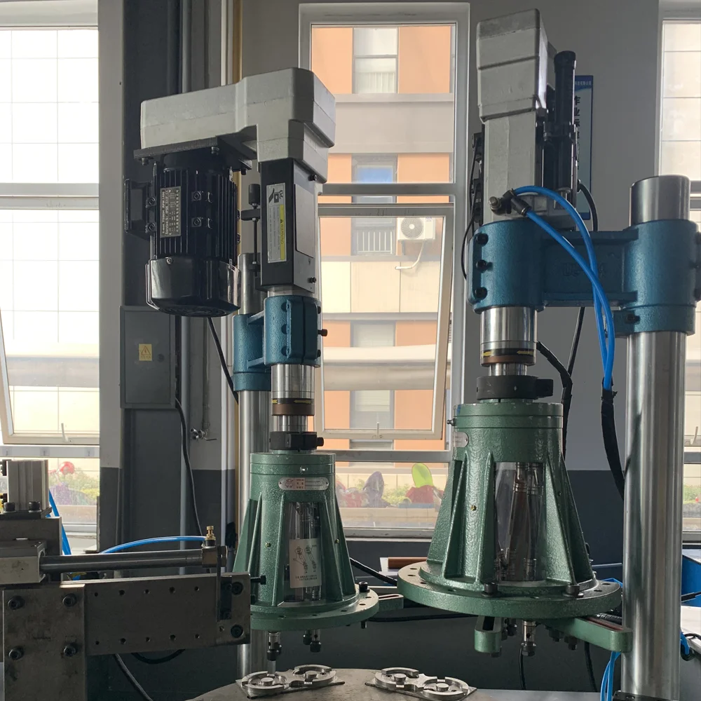 Multi Spindle Head High Efficiency Fully Automatic Slide Table Drilling ...