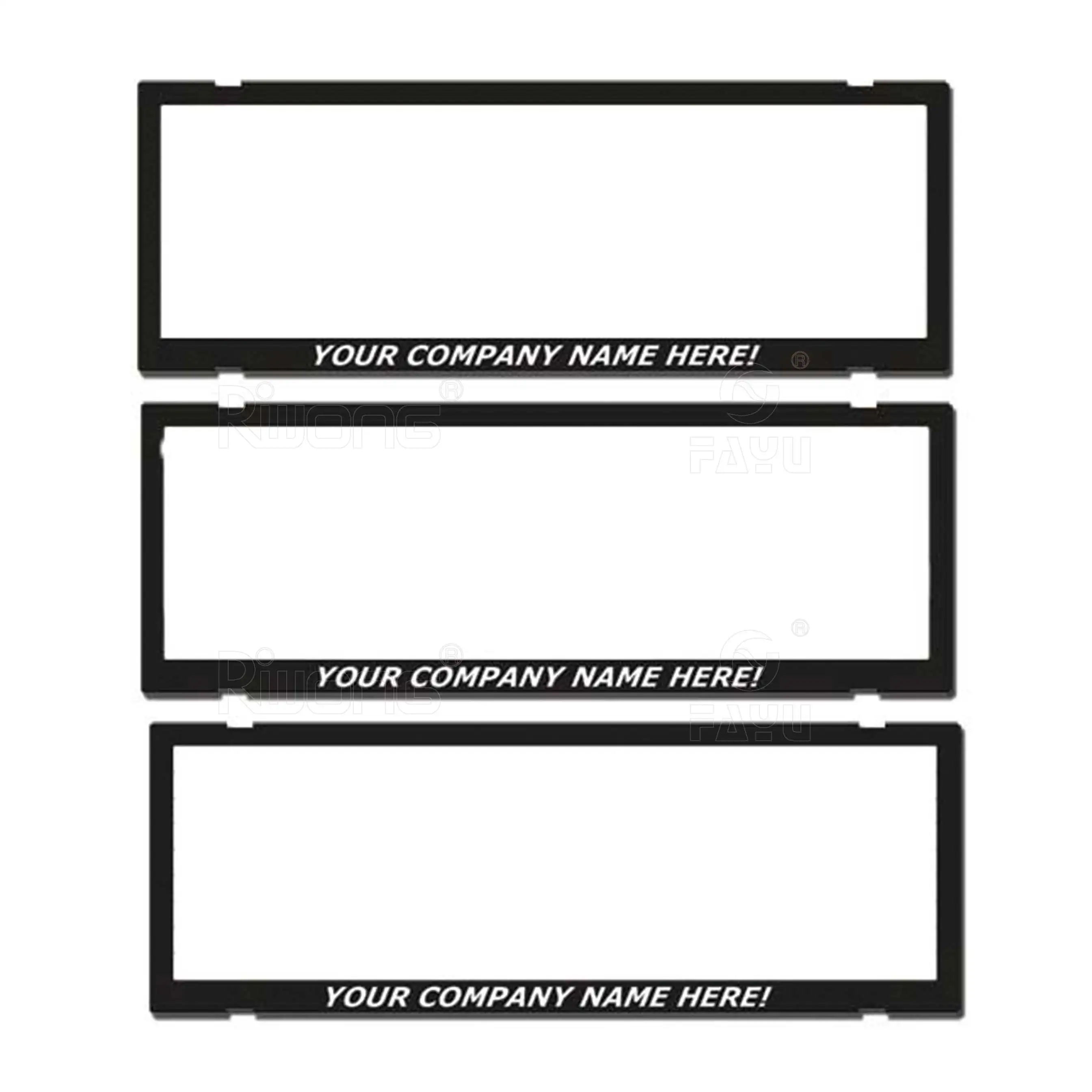 Australia Number Plate Surround - Acrylic License Cover