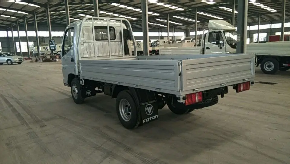 Foton 2 Ton Light Truck With Gasoline Engine Single Cabin 2800 Wheel ...