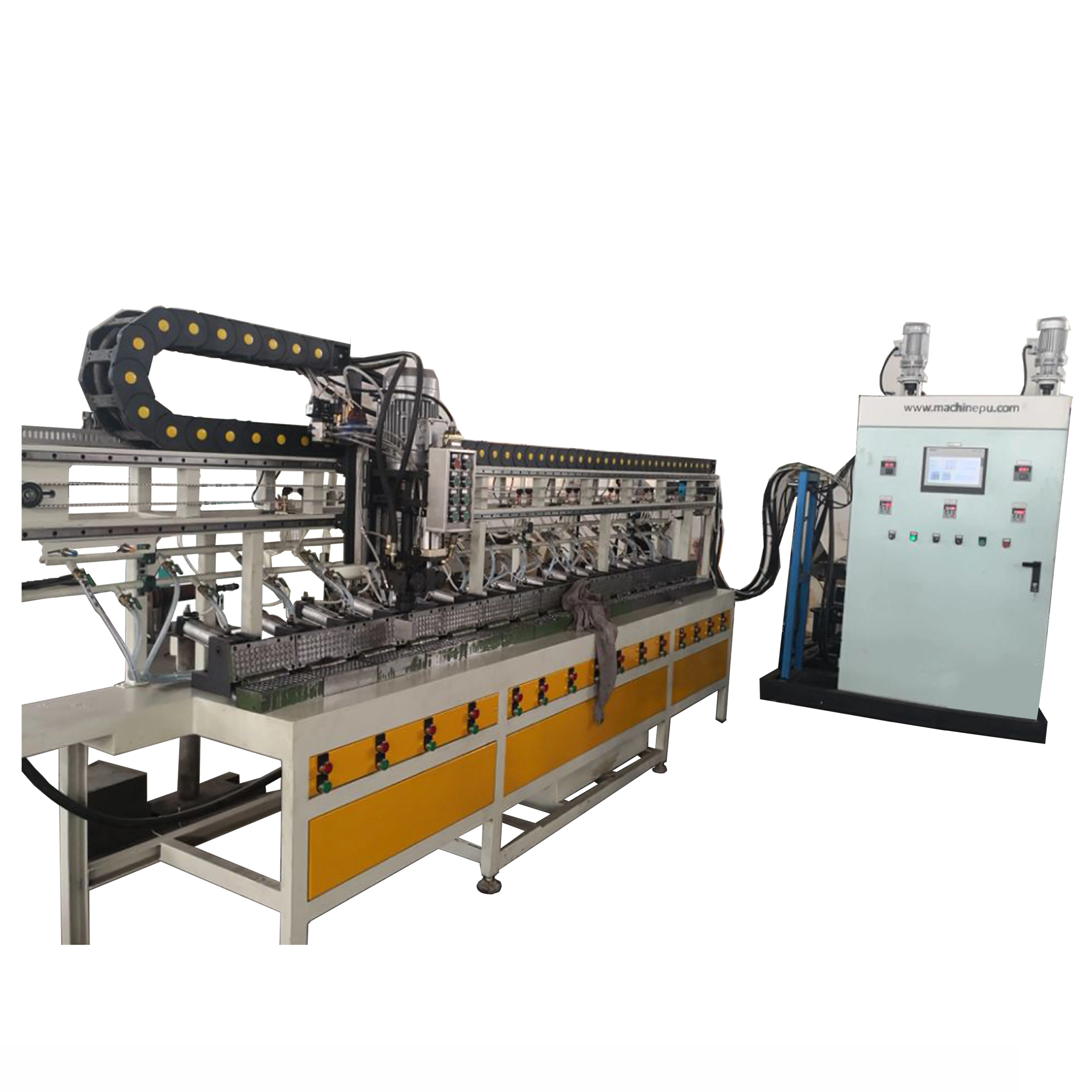 Polyurethane Pu Foam Injection Filling Moulding Machine For Slow ...