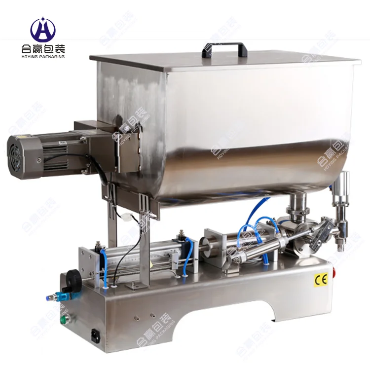 Hopper Filler Sauce Filling Machine Mixing Hopper,Jar Honey Juice Fruit ...