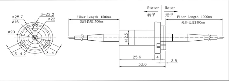 FORJ Fiber Optic Rotary Joint - Reliable Multi-Channel Connectivity