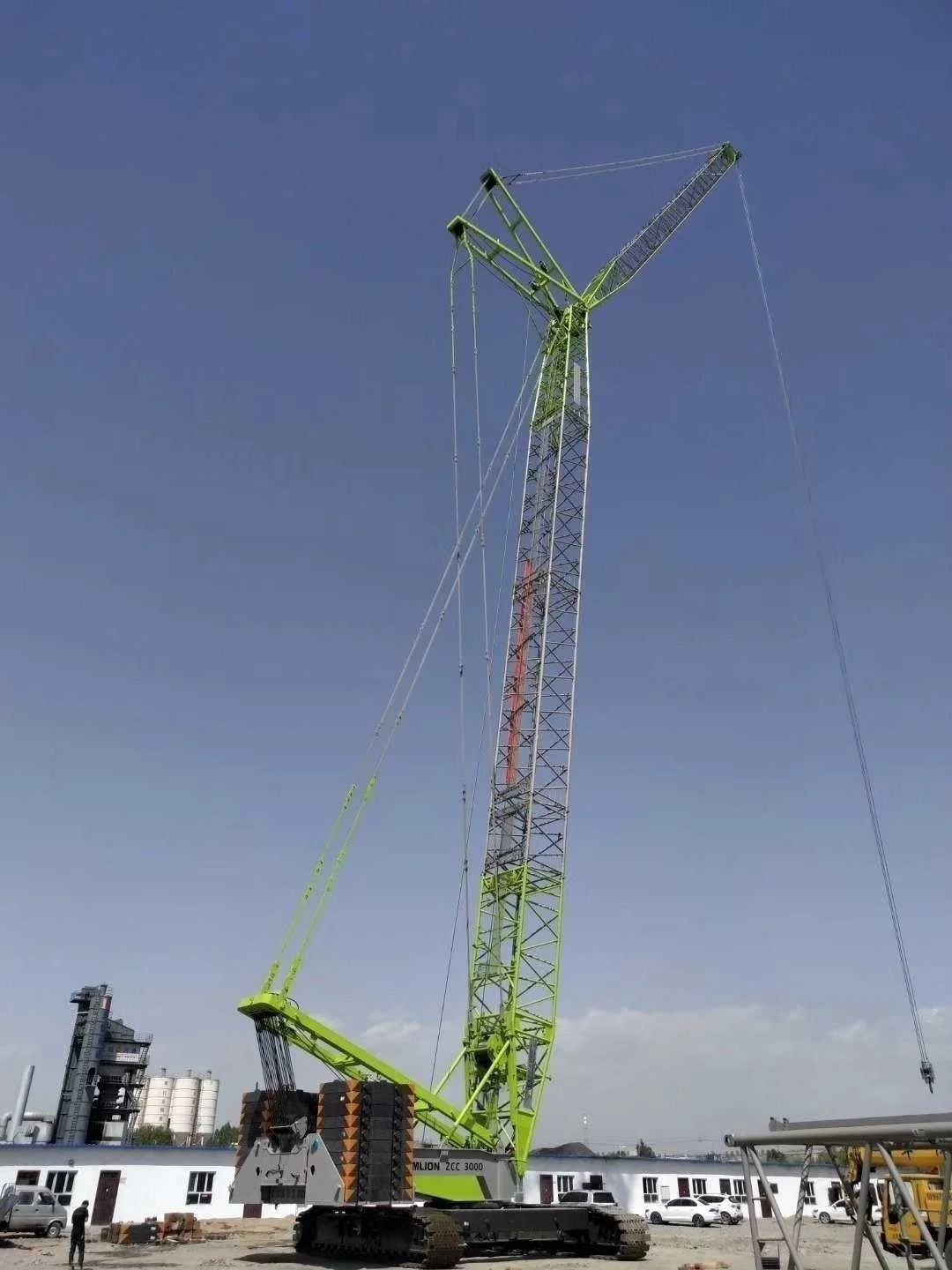 300ton Lifting Weight Zcc3000 Crawler Crane Hydraulic Equipment - Buy ...