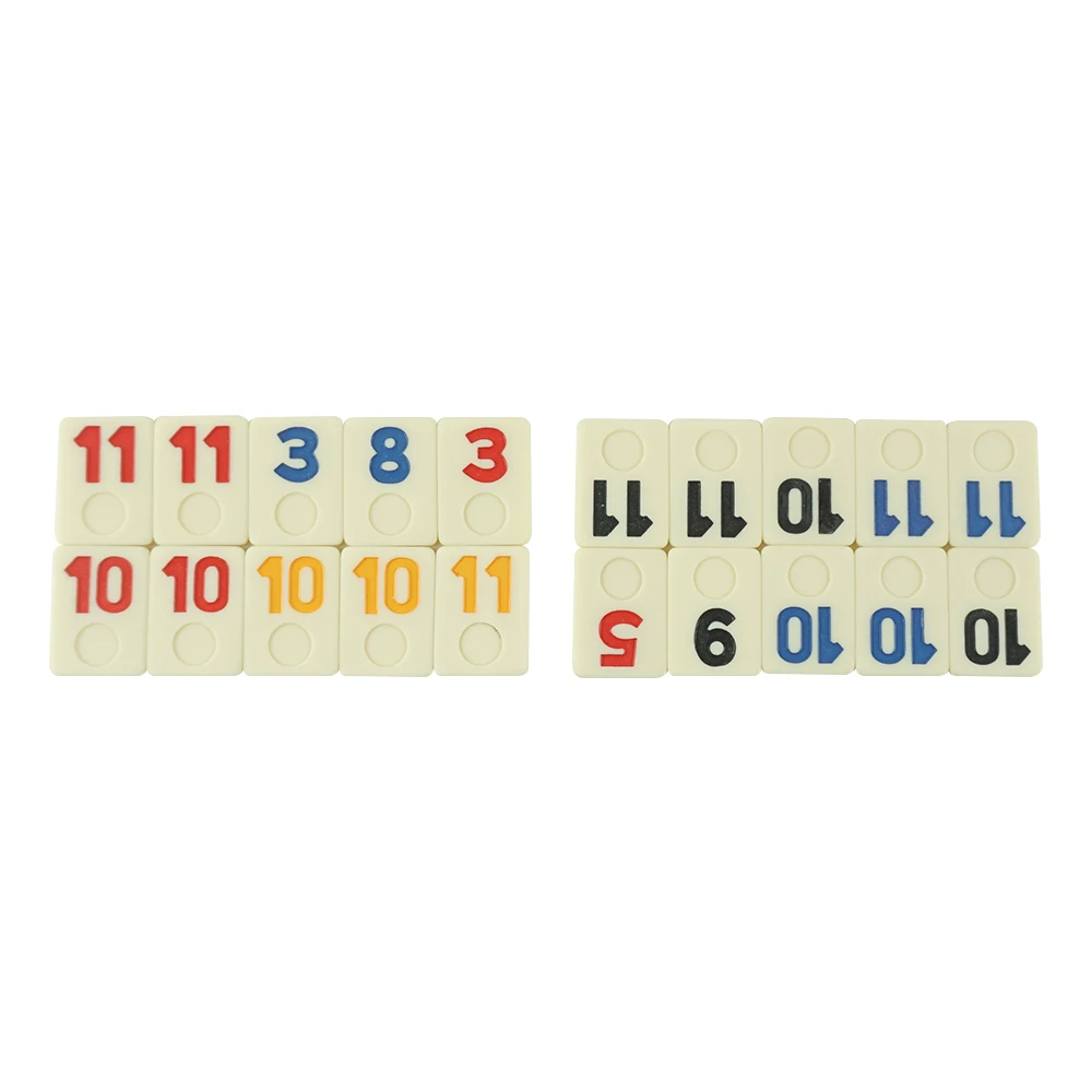 Mahjong Rummy Game - Eco-Friendly Rummy Tiles Set