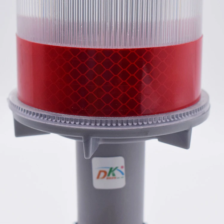 Solar Smart Warning Led Barrier Traffic Cone Beacon Blinker Light - Buy ...