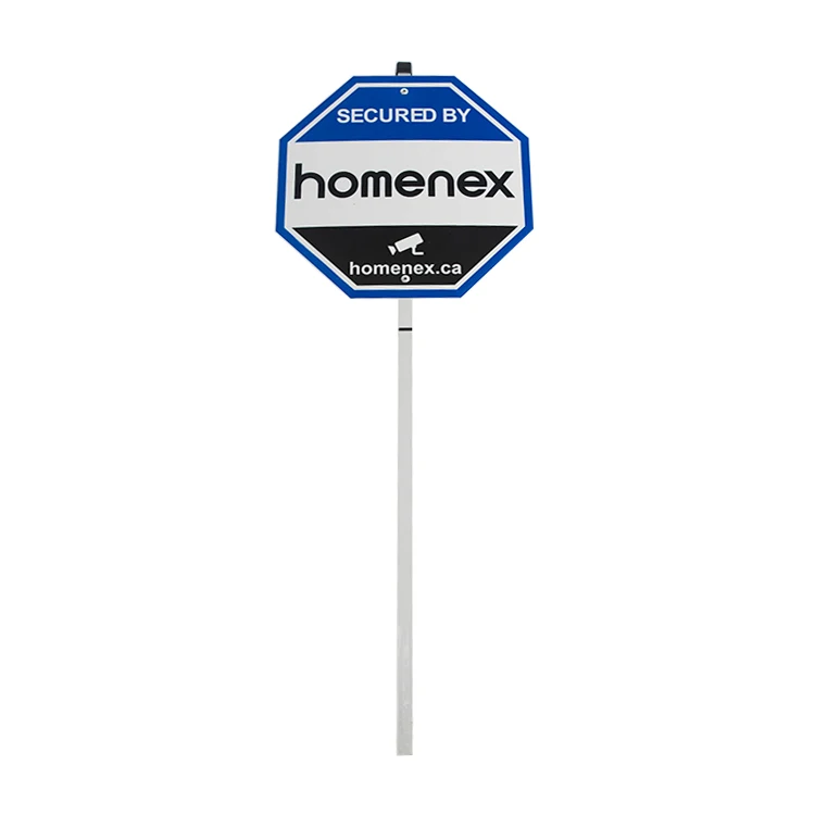 Factory Custom Home Surveillance Warning Safety Polystyrene Aluminum ...