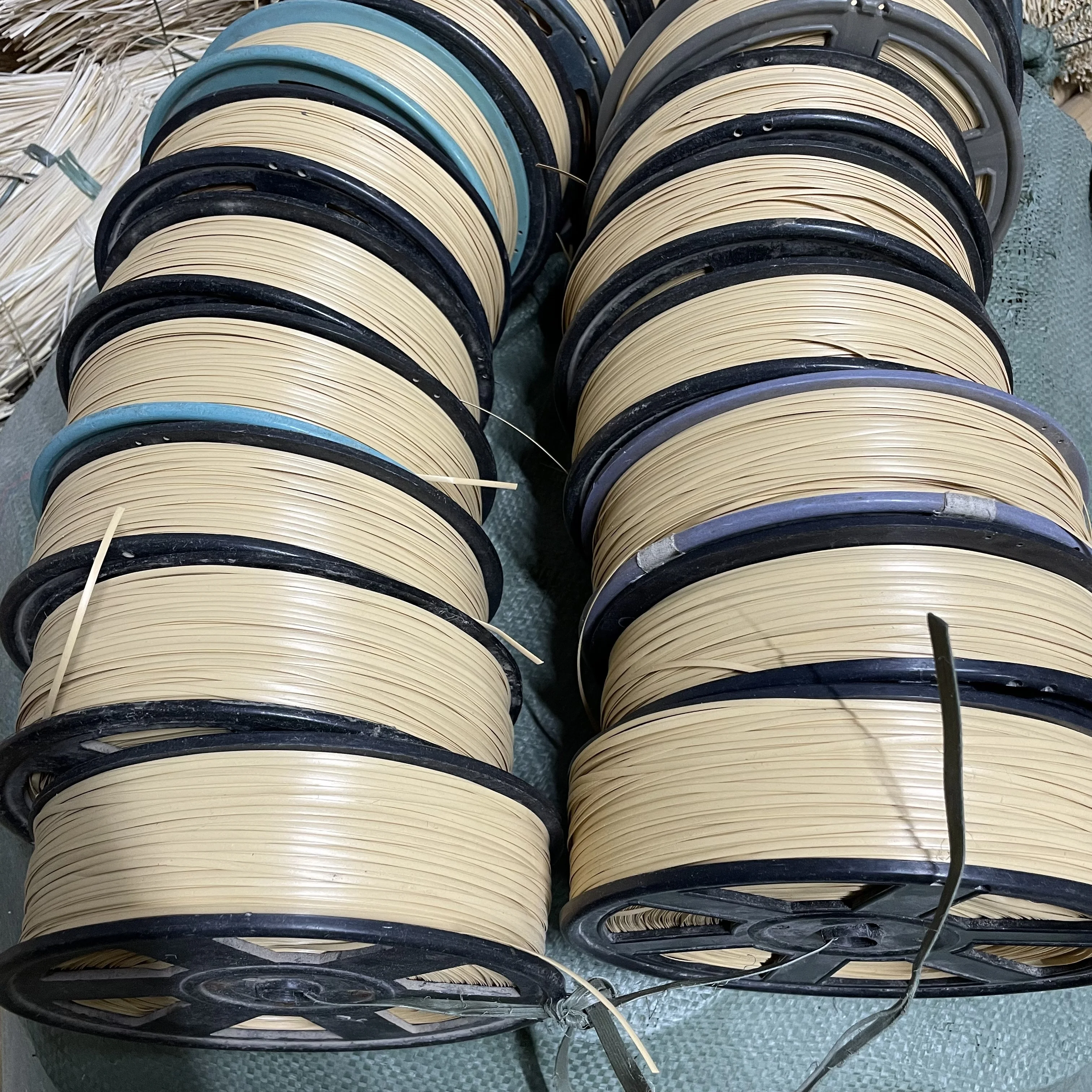 Factory Square Rattan Roll Raw Rattan Material For Furniture - Buy ...
