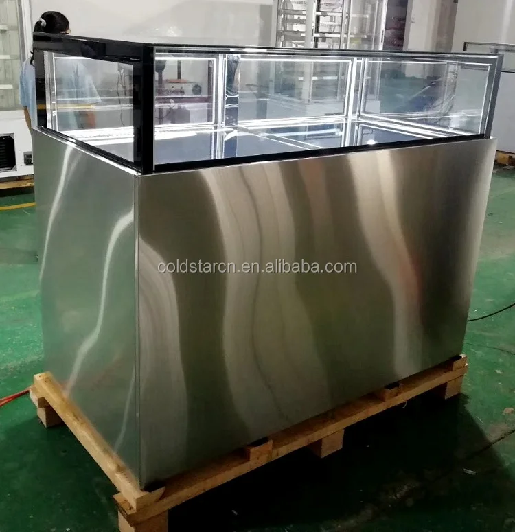 Ruibei 1.5m Square Glass Refrigerated Chocolate Display Case