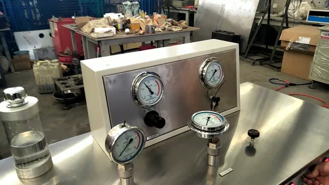 Pneumatic Booster High Pressure Test Bench for Pressure Gauge Calibration