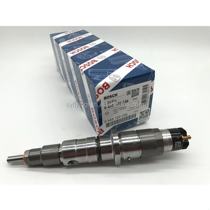 Qsl9 High Pressure Common Rail Fuel Injector 0445120236 0445120125 ...