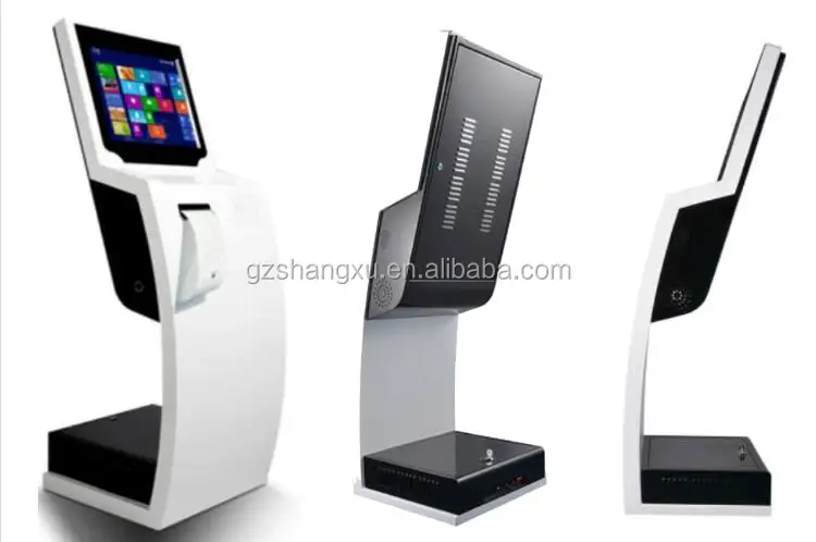 Bank/hospital Wireless 19 Inch Touch Screen Kiosk System
