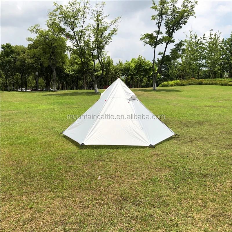 Hot Selling One Pole Cone Hexagonal Lightweight Pyramid Camping Tent ...