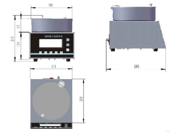 Automatic Digital Spin Coater for Efficient Battery Coating