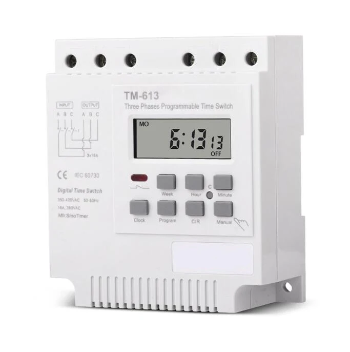 Automatic Timer Switch - Sinotimer TM-613 Programmable Relay