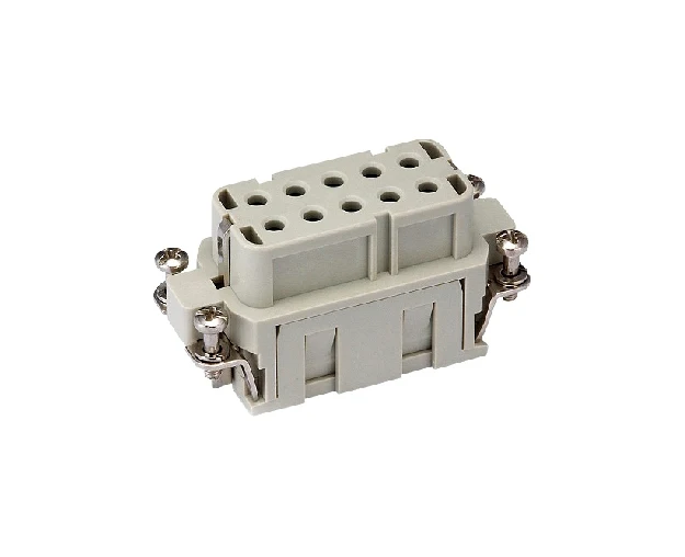 Screw And Crimp Terminal 10 Pin Heavy Duty Industrial Electrical Male ...