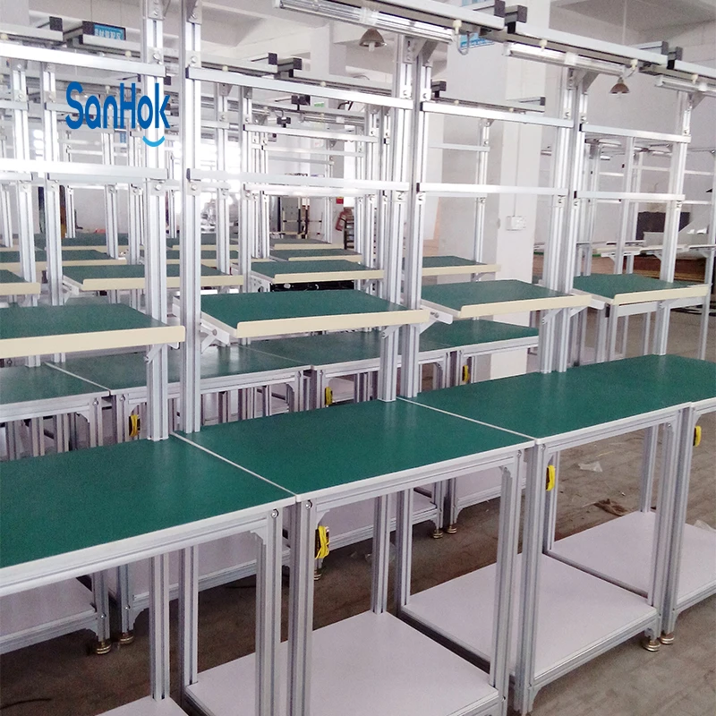 Heavy Duty Industrial Aluminum Work Bench Able For Warehouse - Buy ...