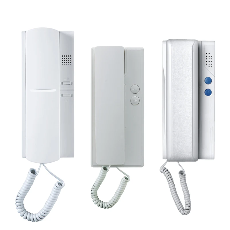 Home Security System Audio Door Phone Building Intercom 2 Way Intercom ...