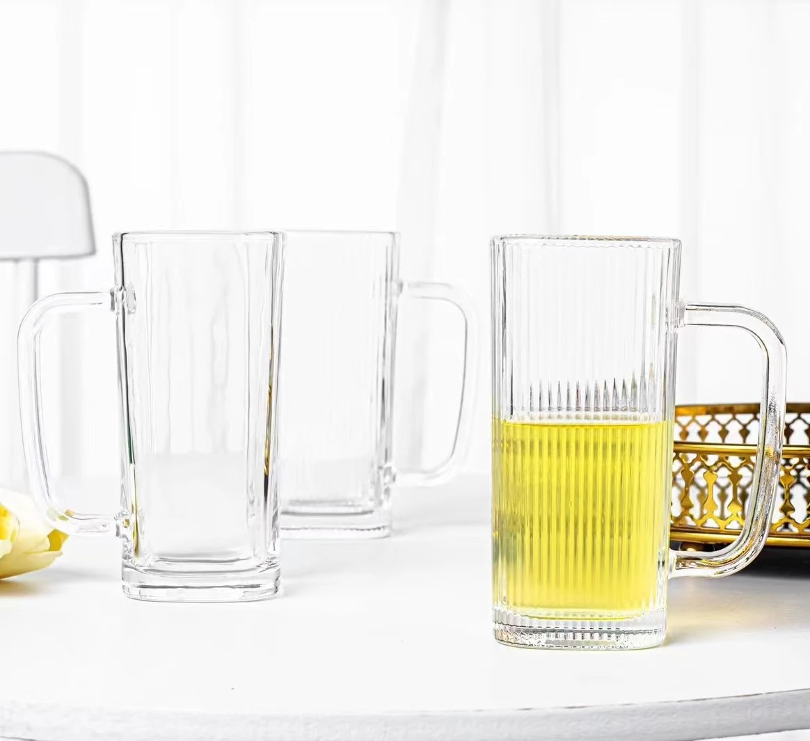 270ml Straight Mug with Big Handle - Perfect for Beer & Tea