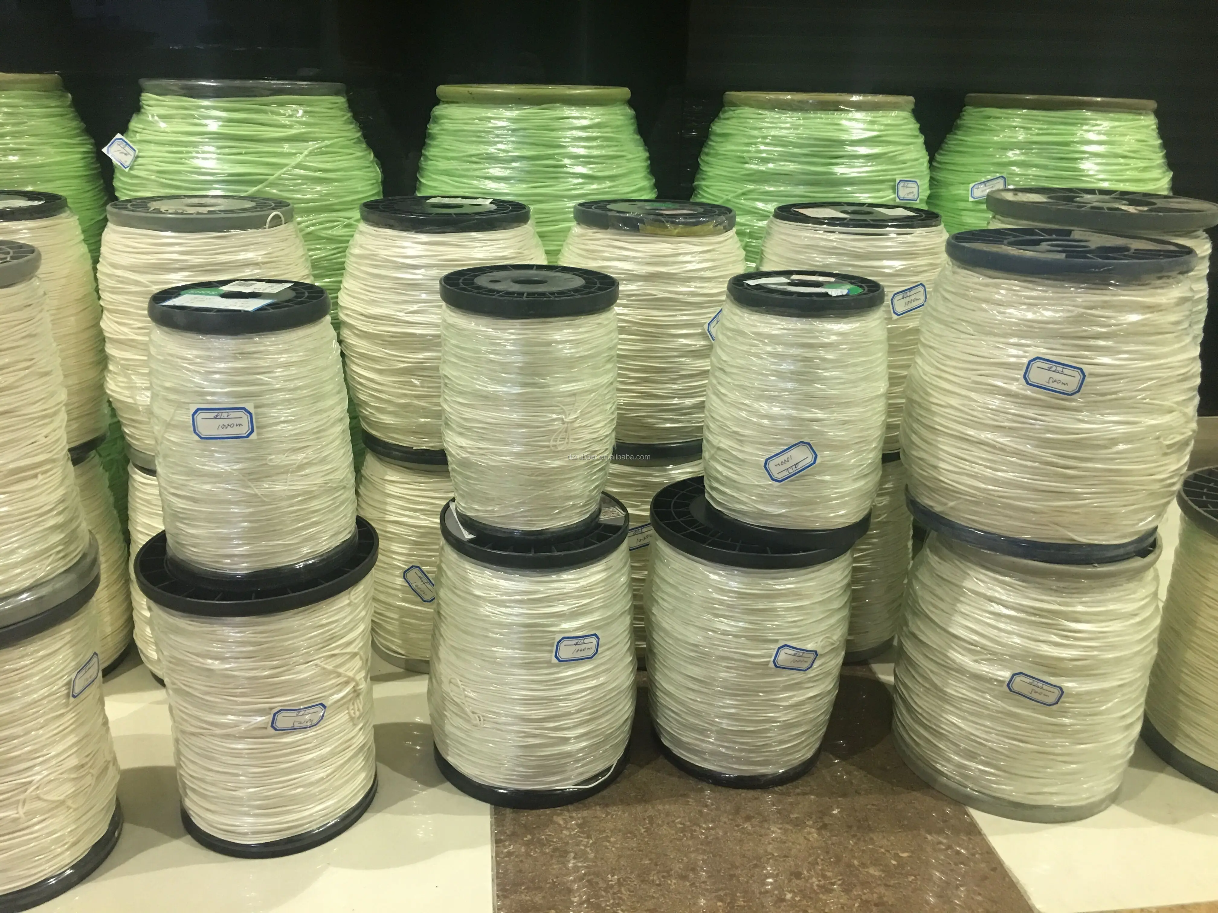 Dingzhi Rubber 1MM to 4MM Silicone Foam String - Durable & Versatile