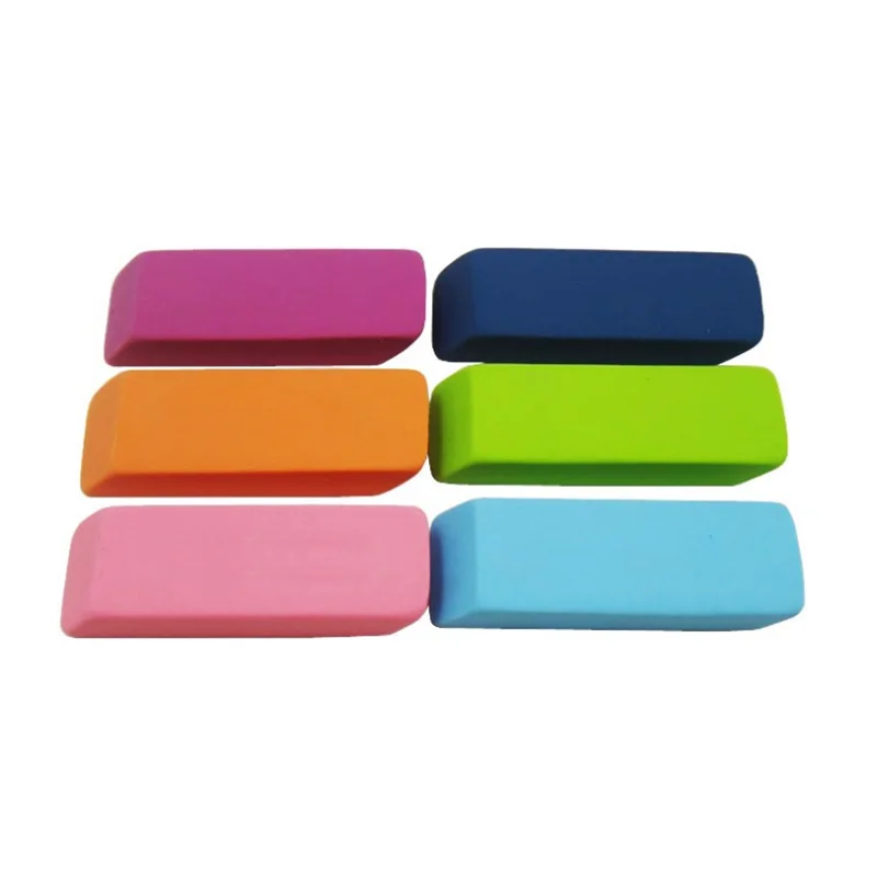 Drawing Rubber School Supplies No Fritter Cleaner Logo Rubber Colorful ...