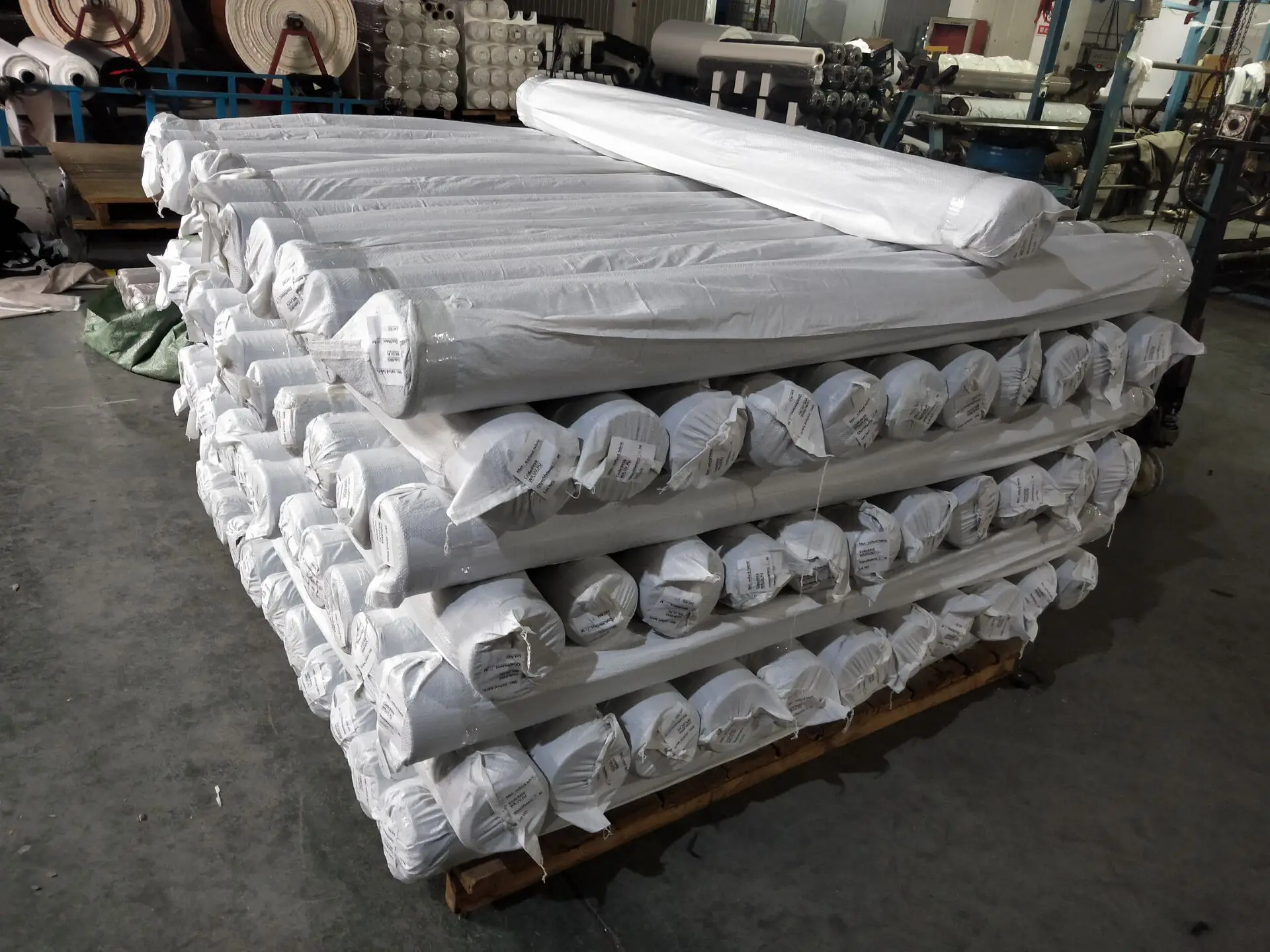 ECO Friendly Recycled Plastic PU Laminated Fabric RPET