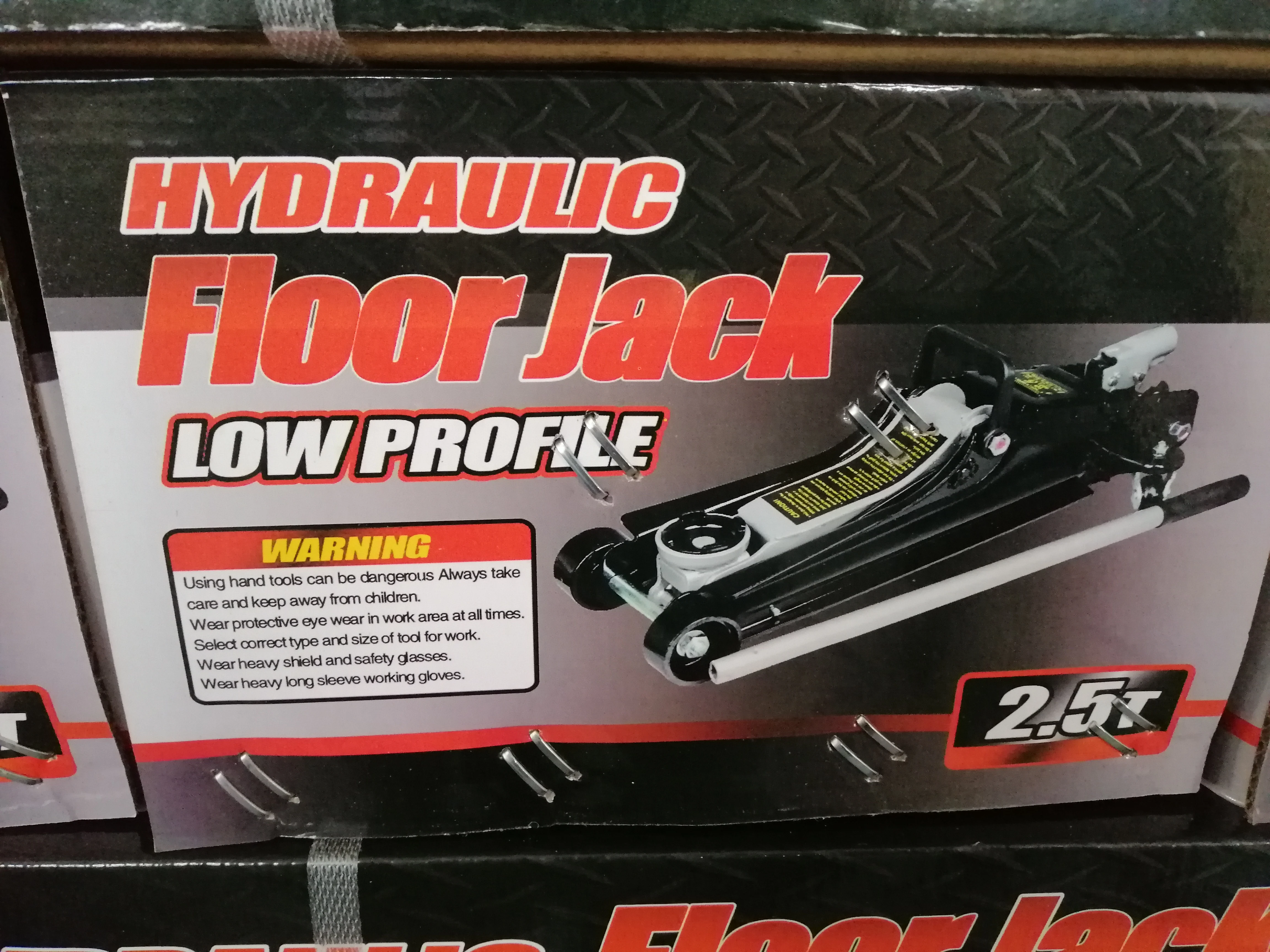 Low Profile Quick Rise Double Pump 2.5 Ton Hydraulic Car Floor Jack ...