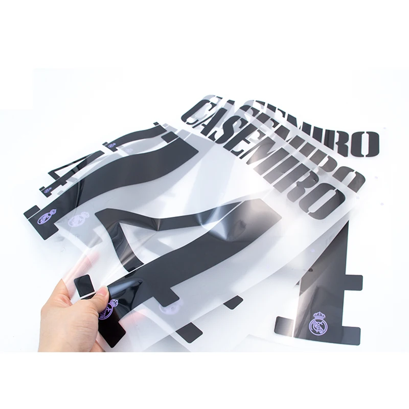 Dtf Transfer Name And Numbers For Soccer Jersey Heat Press Numbers ...