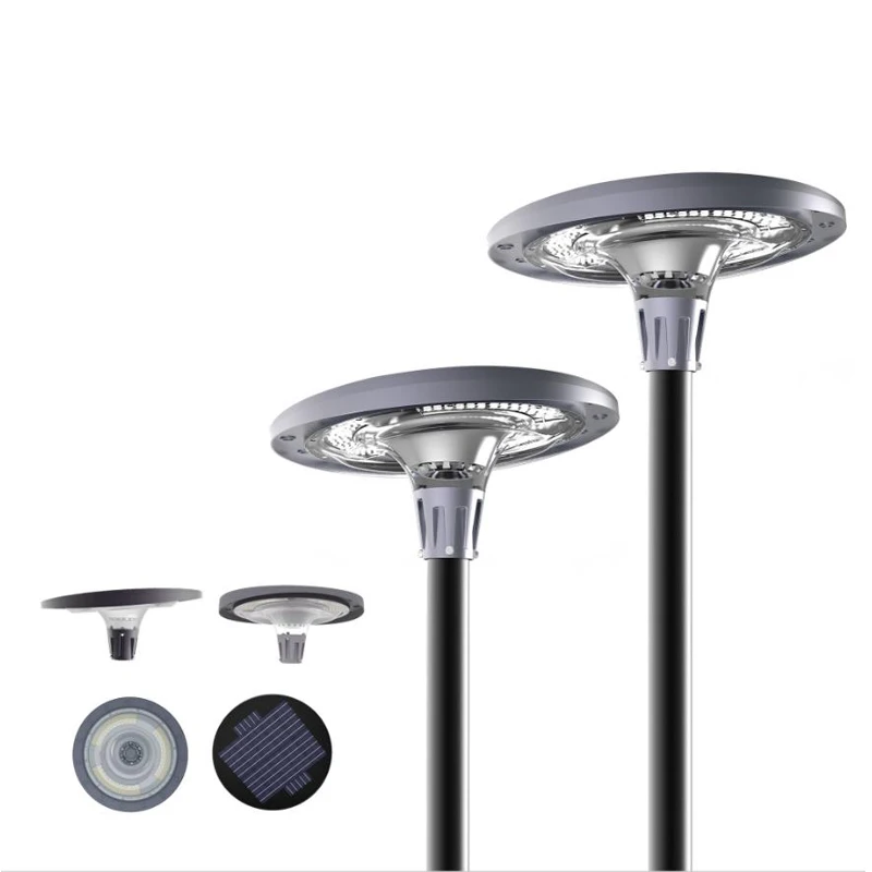 Outdoor Solar Modern Street Lights 800W 1200W Solar Yard Light Post ...