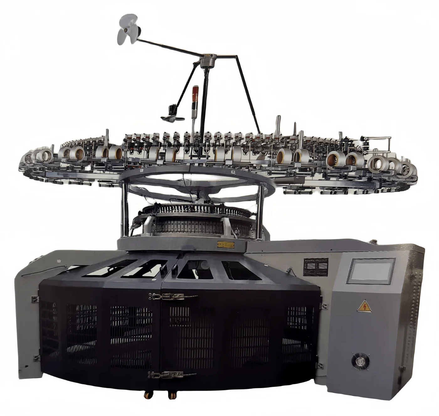 Huans Circular Knitting Machine Ultra High Speed Cutaway Open Width ...
