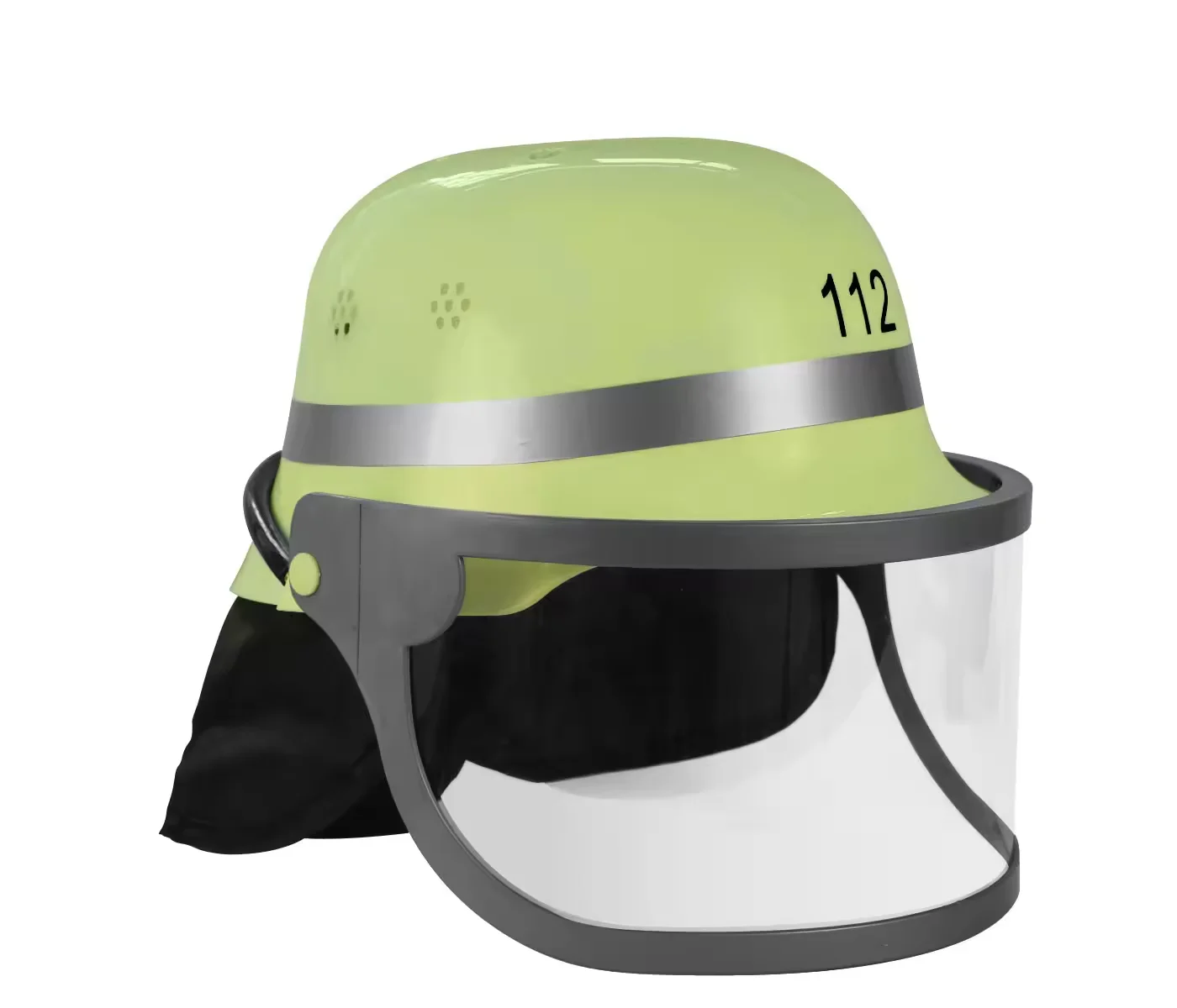 2024 Fire Chief Fireman Fighter Helmet with Siren Light