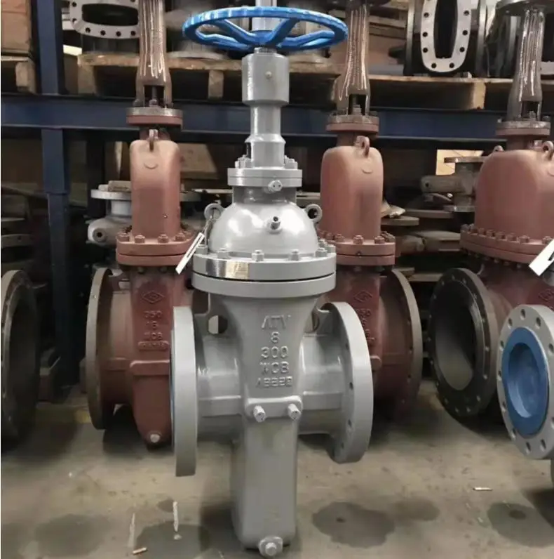 Z45t-10 Cast Iron Wedge Dn65 Flat Gate Valve for HDPE Pipe