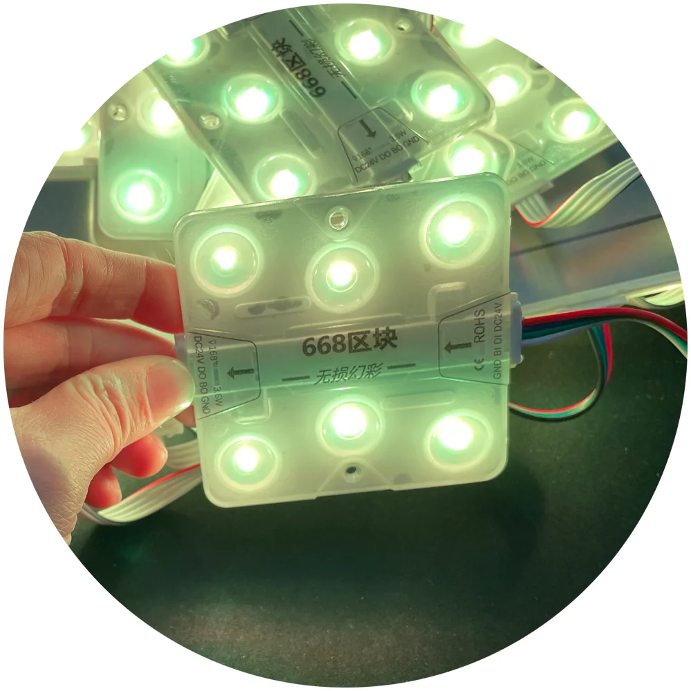 Waterproof IP67 Outdoor Magic RGB LED Light Module