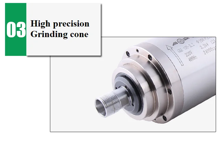 6KW CNC Air Spindle ER32 - 18000 RPM for Precision Cutting
