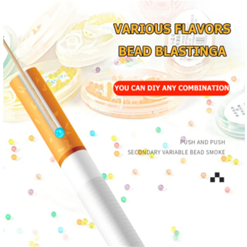 Mix Flavors Menthol Capsule Mint Beads Cigarette Filters Pops Crush ...