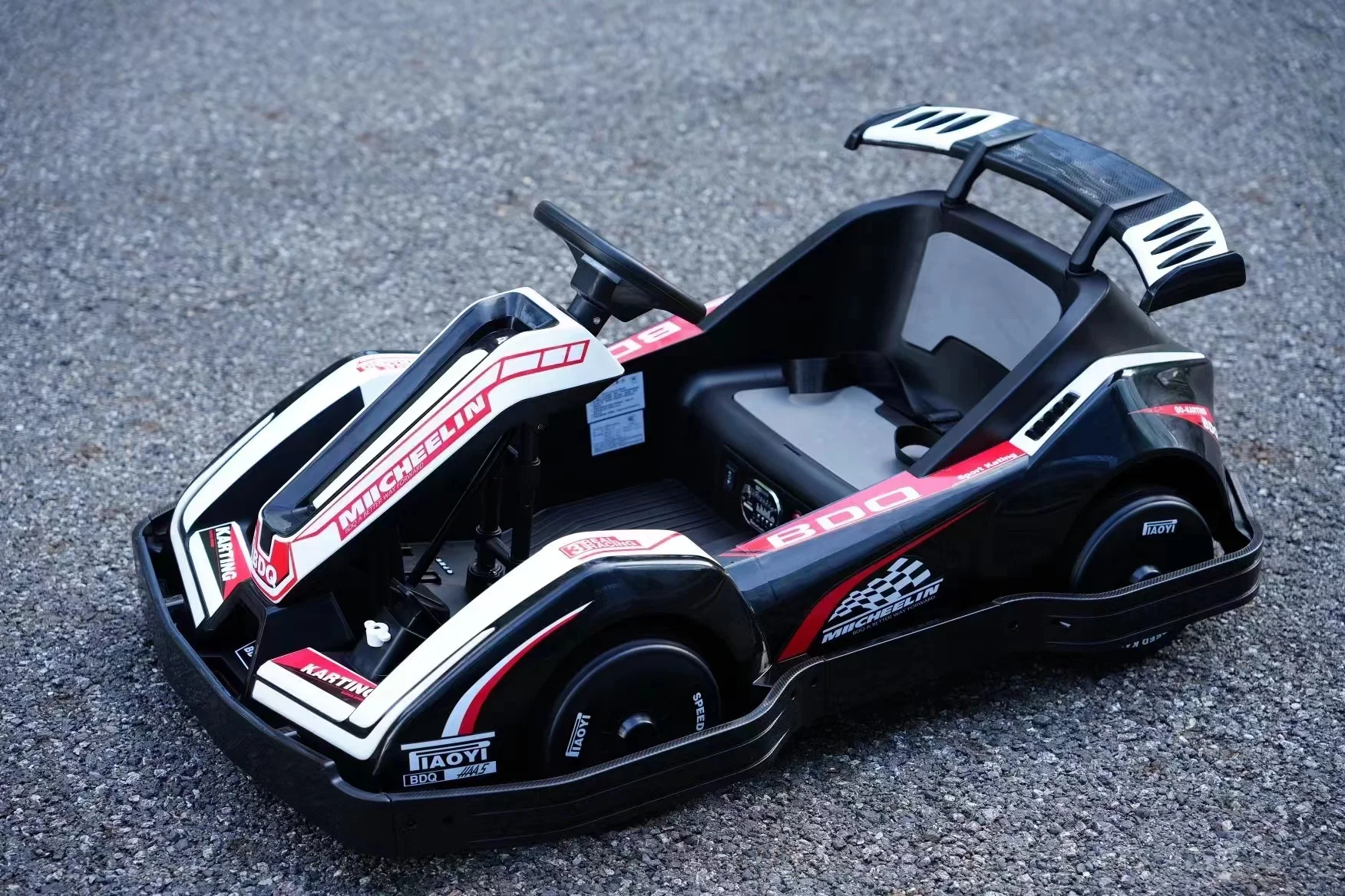 2024 New Electric Ride On Go Kart,Outdoor Racing Go-kart,Electric ...