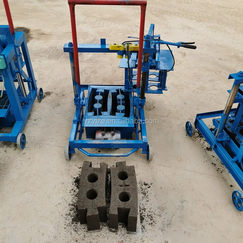 Manual Cement Interlocking Brick Press Machine - Yize