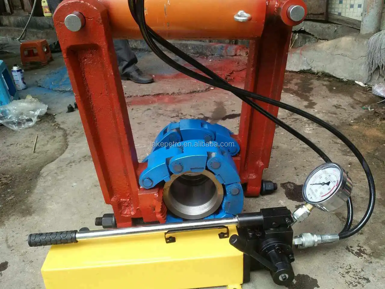 HDD Drilling Pipe Joint Break Out Tong - 4000 Nm Torque