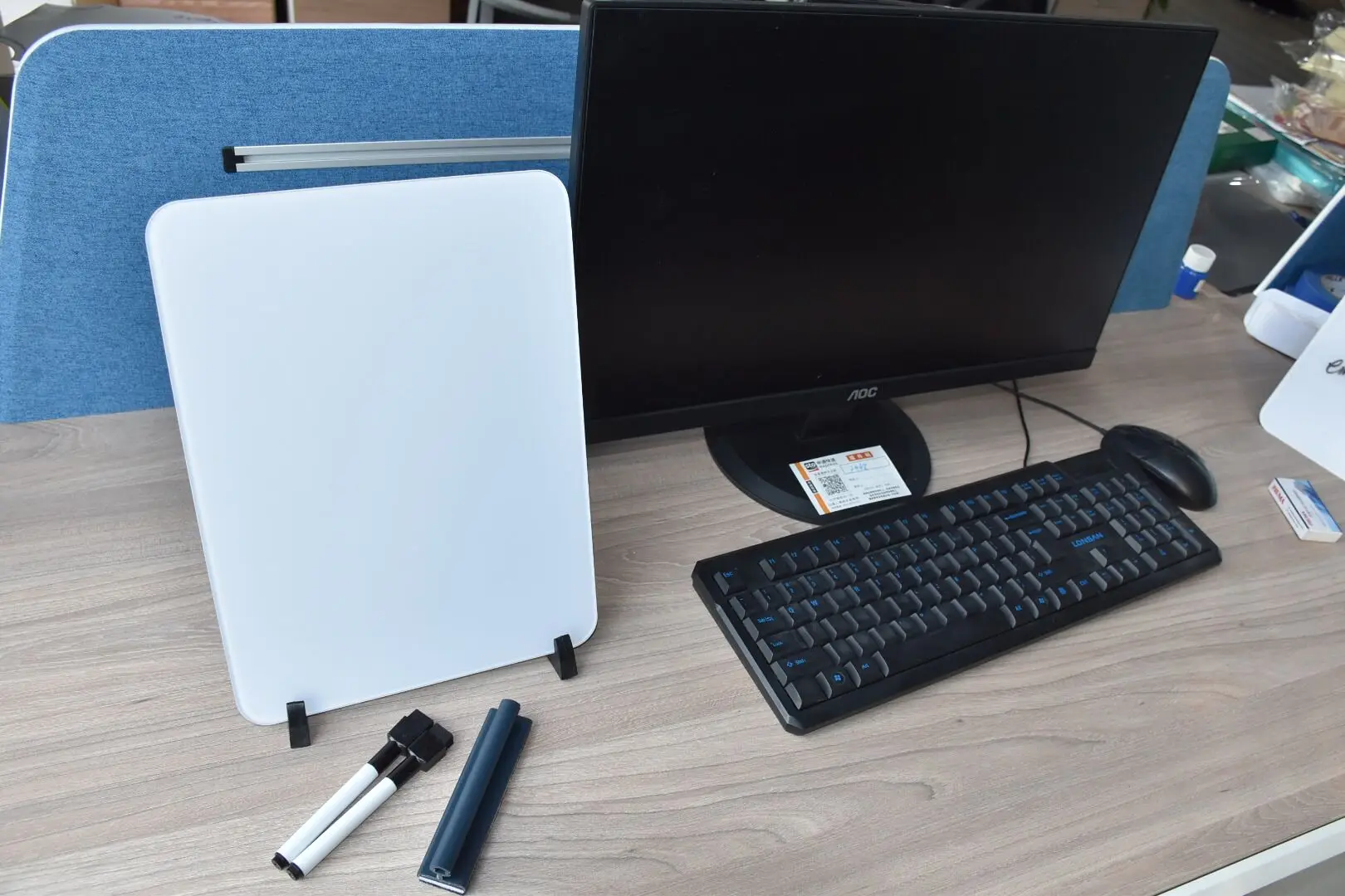 Office Glass Desktop Dry Erase Board - Buy Desktop Dry Erase Board ...