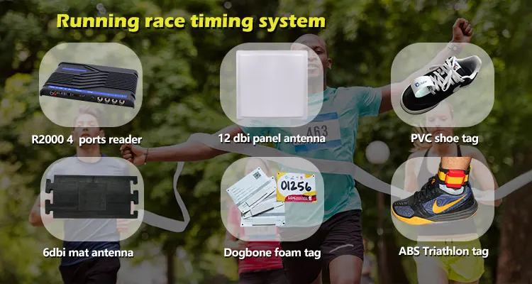 Chafon Rfid Marathon System Sports Epc-gen2 Rfid Alien H3 Bib ...