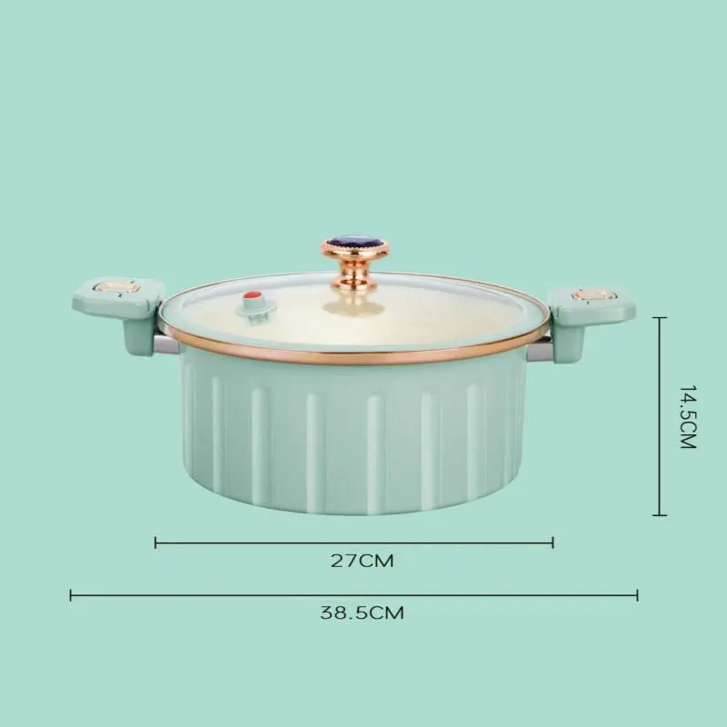 Micro Pressure Cooker Maifan Stone Soup Pot Non-stick Pot Multi ...