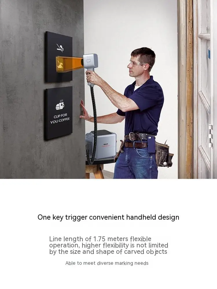 M5 Laser Engraving Machine Small Fully Automatic Portable Handheld ...