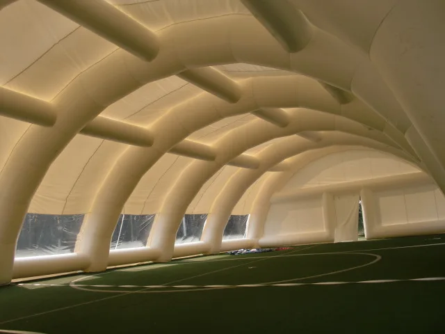 Customized Outdoor Cube Inflatable Soccer Dome Tent For Football Field ...