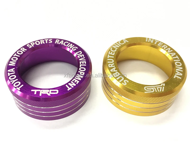 Aluminum Alloy Car Air Conditioner Knob A/c Switch Control Knobs Trim ...