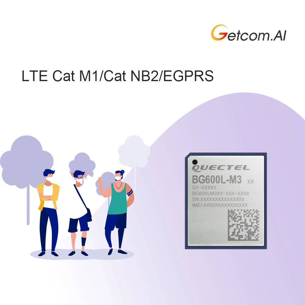Quectel Lte Cat M1/cat Nb2/egprs Module Bg600l-m3 For Tracking Metering ...