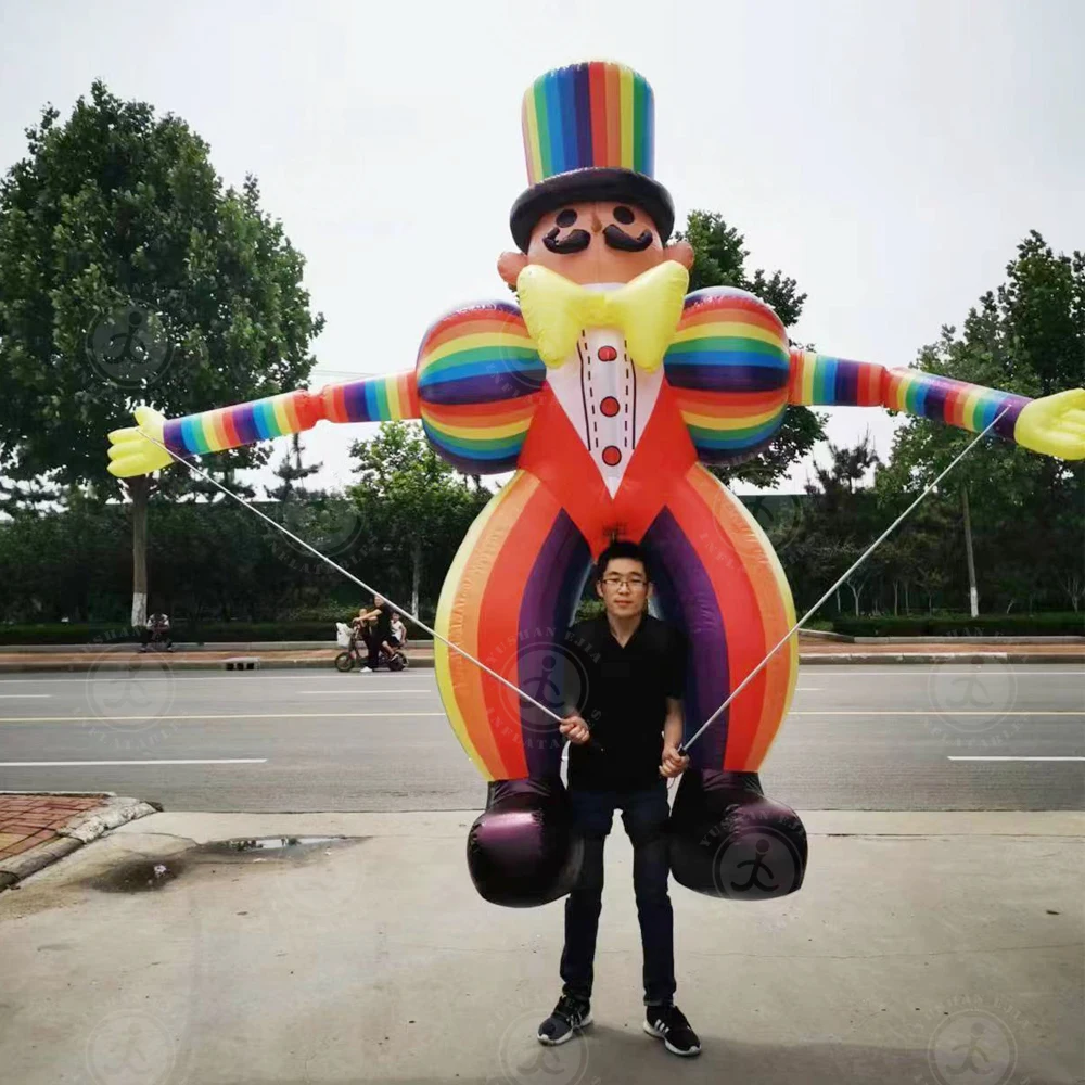 3.5m Giant Inflatable Clown Costume for Adult Performance