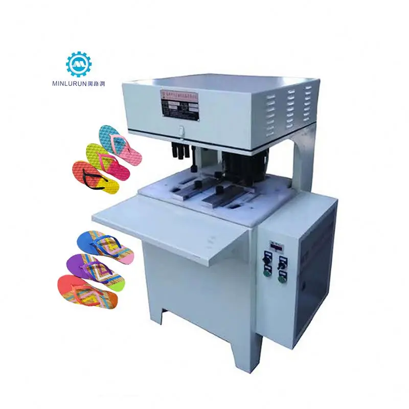 Shoe Making Machines Semi Automatic Flipflop Slippers Hole Drilling ...