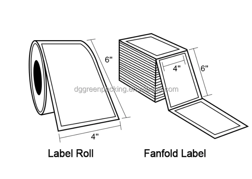 100mm X 150mm Shipping Labels 'mailing Address Label Sticker Printing ...