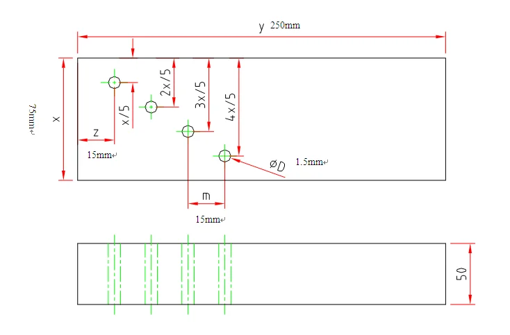 DAC Ultrasonic Calibration Test Block - Standardized Support